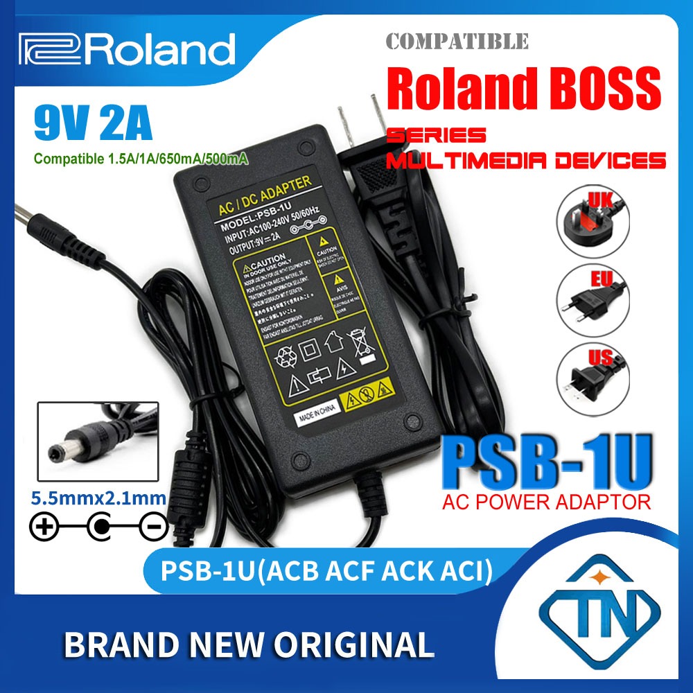 9V 2A AC DC Adapter PSB-1U for Roland JUNO-G JUNO-G(J) JUNO-G(M) JUNO ...
