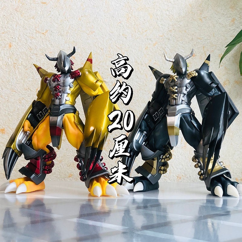 Digimon Hand-Made Battle Tyrannosaurus Beast Dark Evolution GK Statue ...