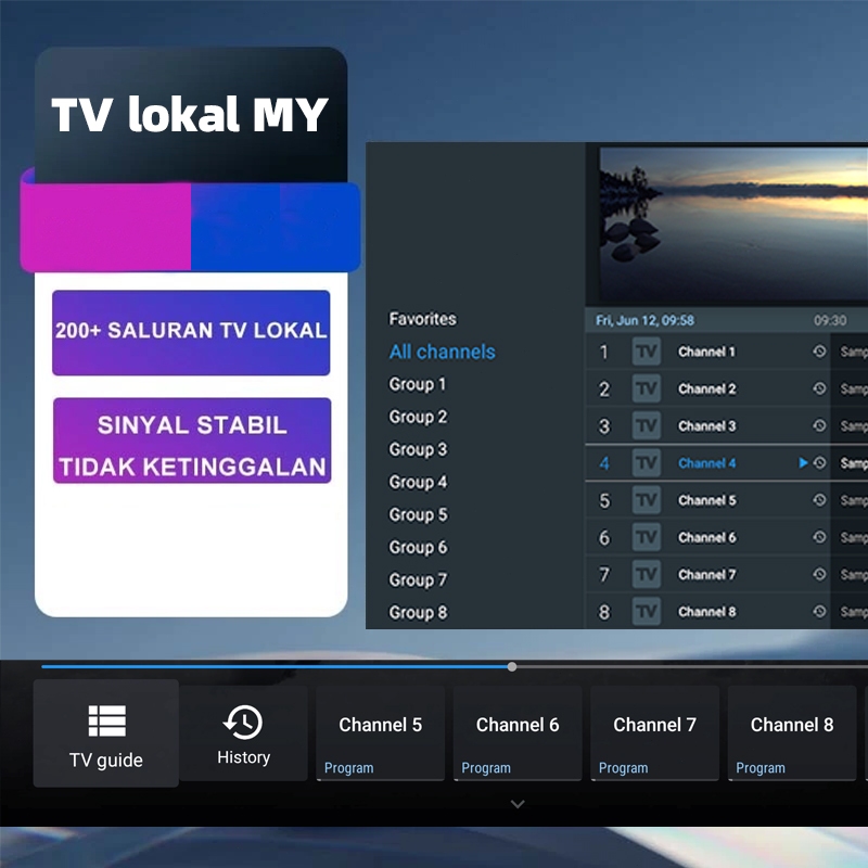 Box (IPTV MY TV Lokal) | Shopee Malaysia