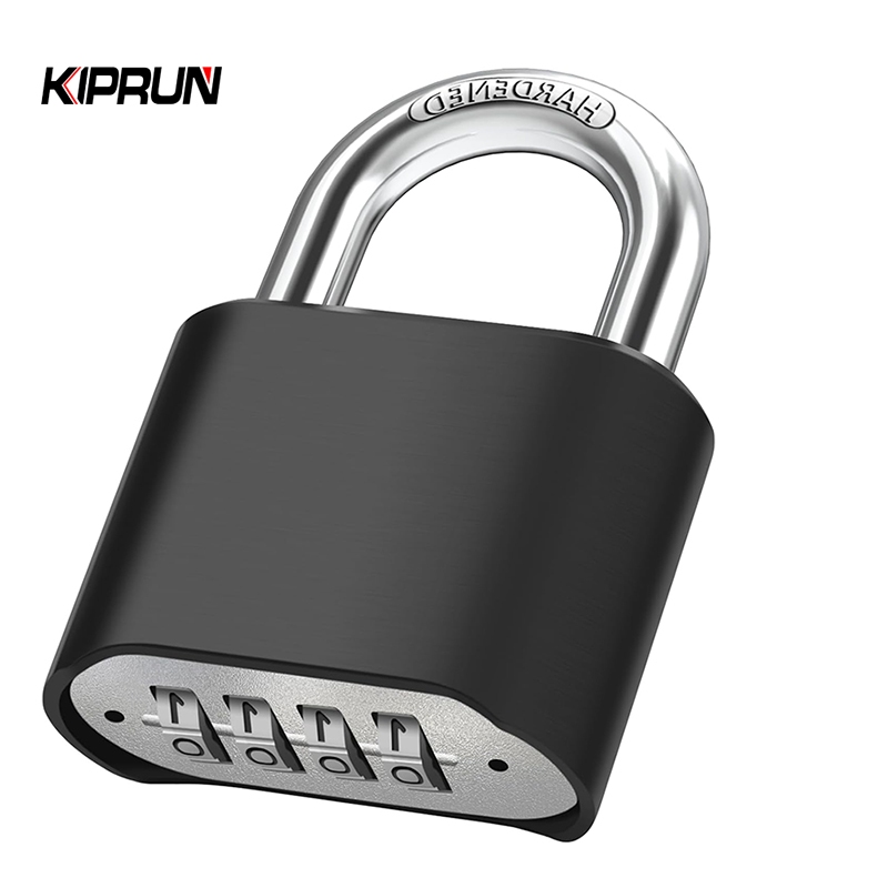 KIPRUN Combination Lock, 4-Digit Combo Lock, Combination Padlock ...