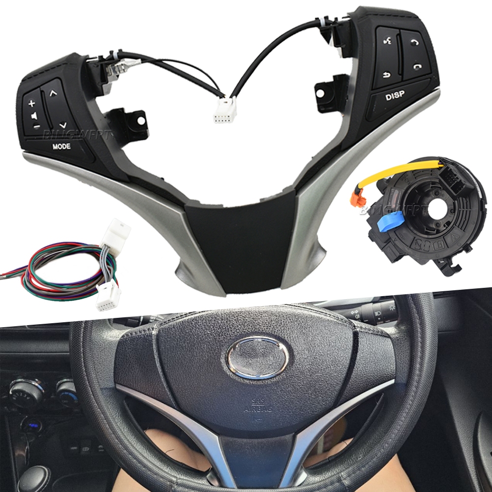 High Quality Button Set For Toyota VIOS 2014-2020 Multifunction ...