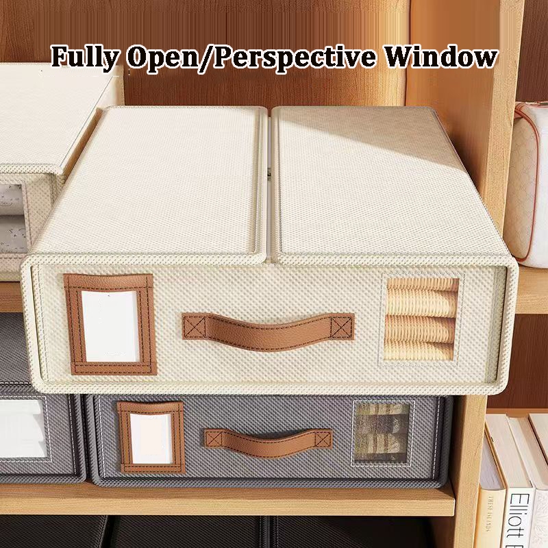 [Malaysia Delivery] Bed Sheet Storage Box 4 Pieces Organizer Foldable ...