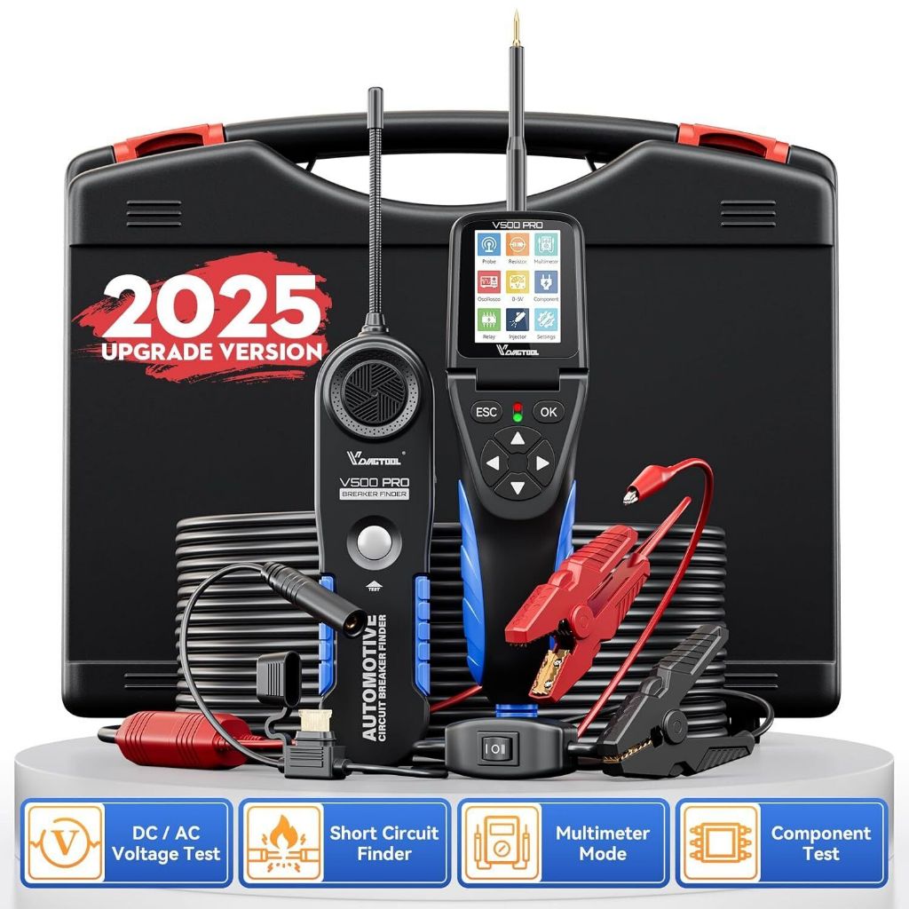 Vdiagtool V500PRO Smart Automotive Circuit Diagnostic Tool 90° Rotating ...