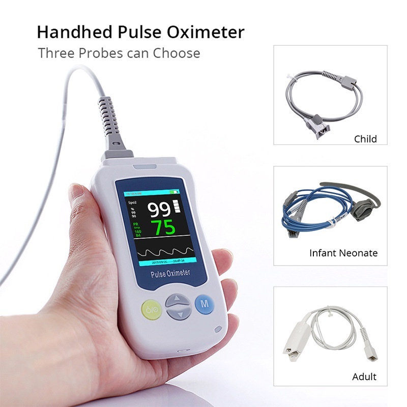 (Ready Stock) Handheld Pulse Oximeter/Hand Held Oximeter Digital Probe ...