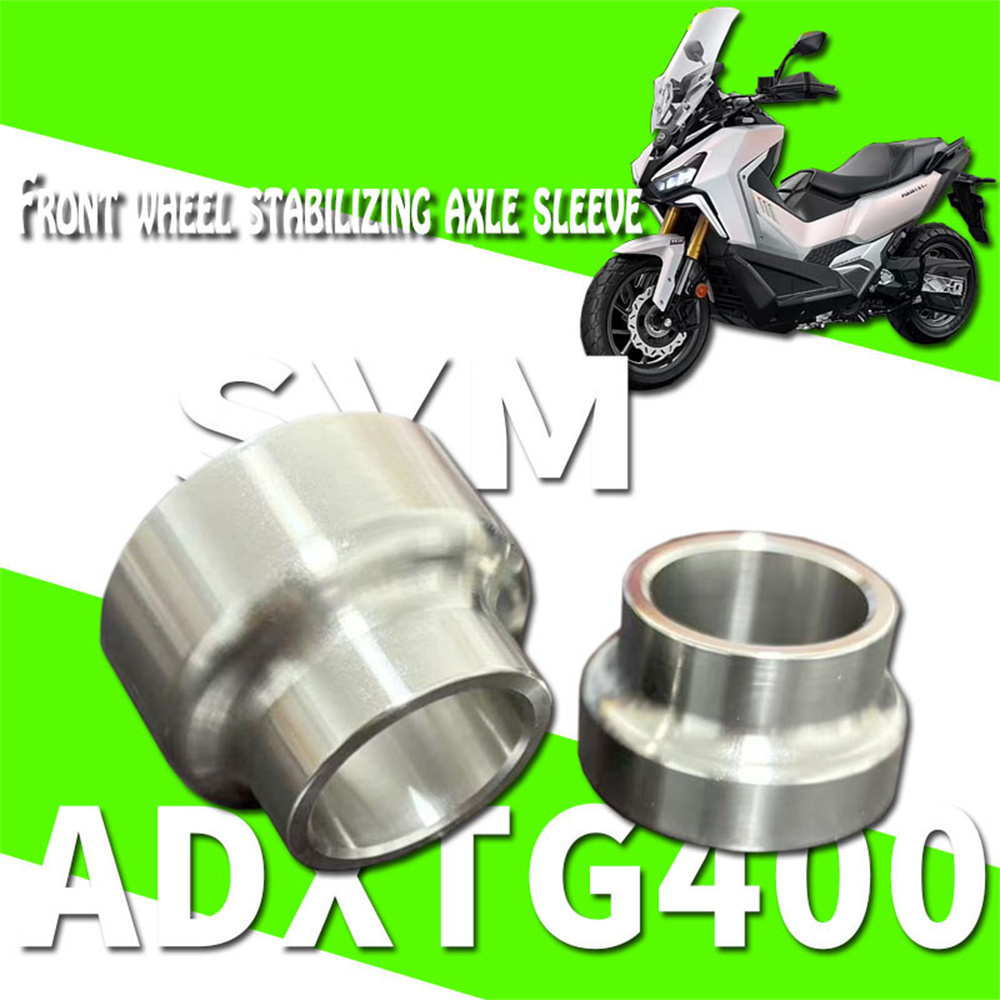 For SYM ADXTG 400 ADXTG400 Stainless Steel Front Wheel Axle Liner ...