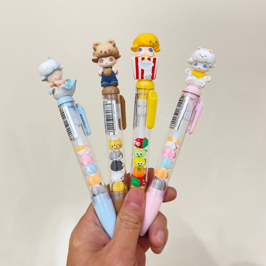 Mini Dimoo Gel Pens 0.5mm Black Pen Cartoon School Student Office ...