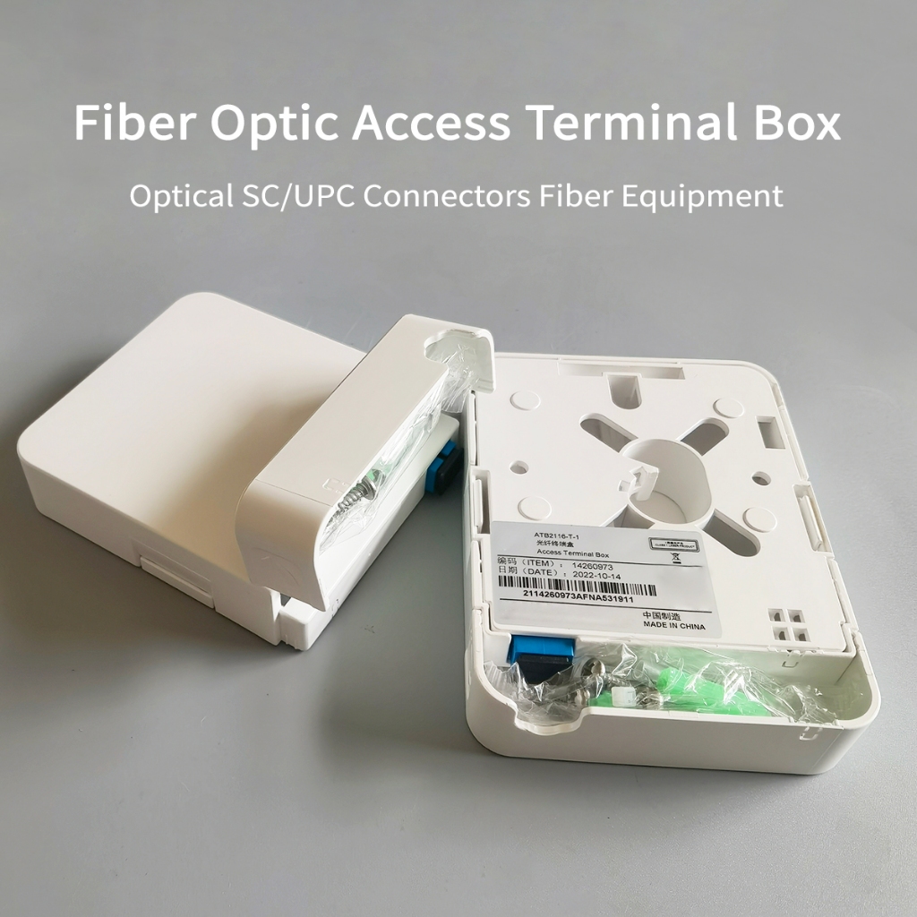 ATB2116 Fiber Optic Termination Box Terminal Box With SC Adapter And ...