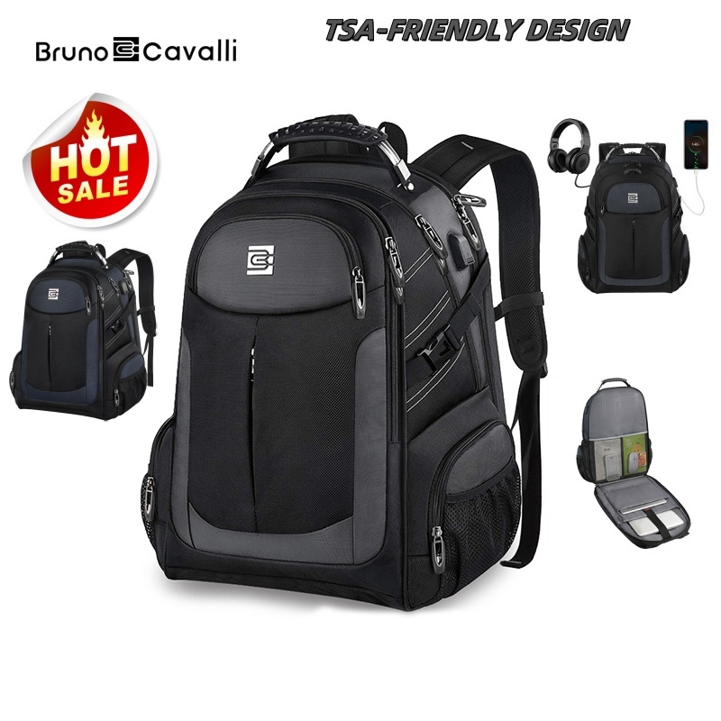 Bruno Cavalli Men Laptop Backpack Multifunctional Backpack Student Bag ...