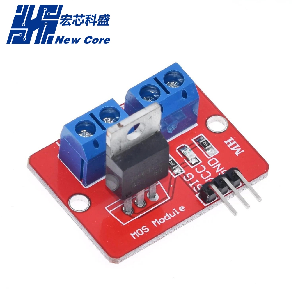 Smart Electronics 0-24V Top Mosfet Button IRF520 Driver Module | Shopee ...