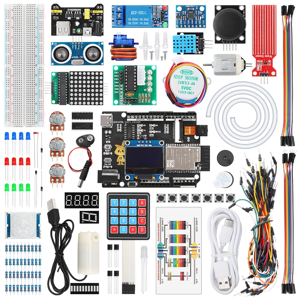 Tscinbuny ESP32 PLUS Complete Starter Kit for Arduino Programmable Educational Kit | Shopee Malaysia