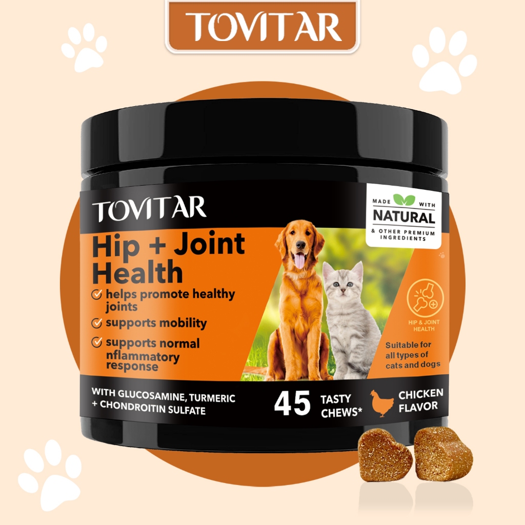 Tovitar® Joint and Hip Joint Health Pet Treatment Supplement for dogs ...