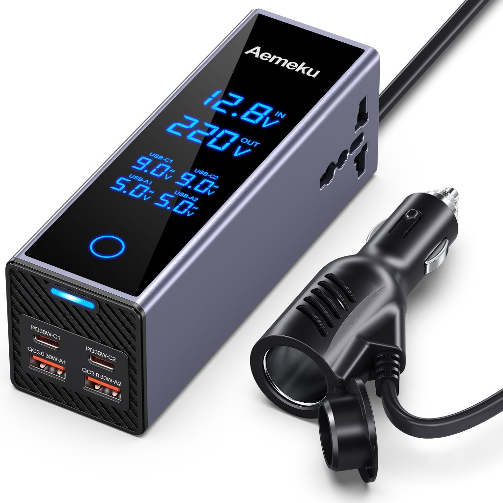 2025 New 300W Smart Touchscreen Multi-Channel Digital Display Car Power ...