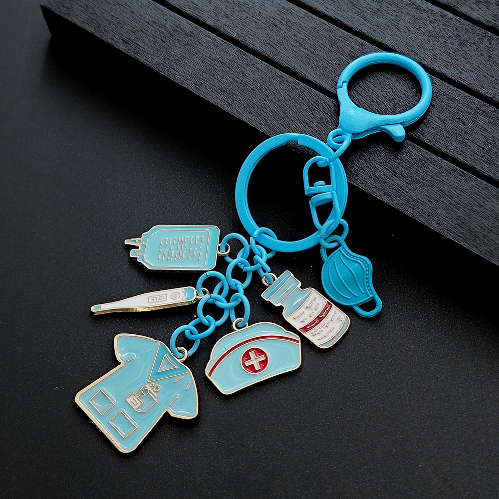 Original Nurse Key Ring Hospital Doctor Medical Keychain Medical School ...