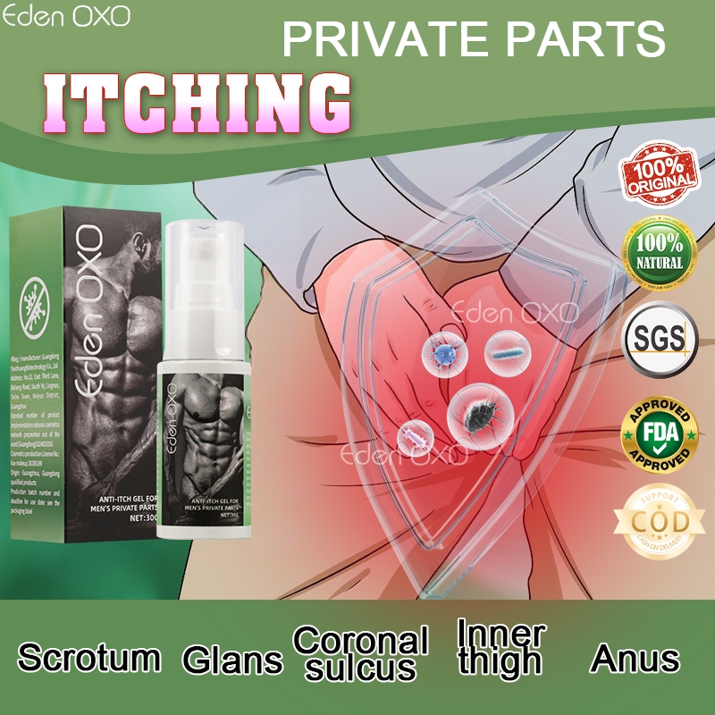 EDEN OXO ubat gatal herba Antibacterial gel 30g 止癢膏 eczema Psoriasis Cream fungal infection Anal ...