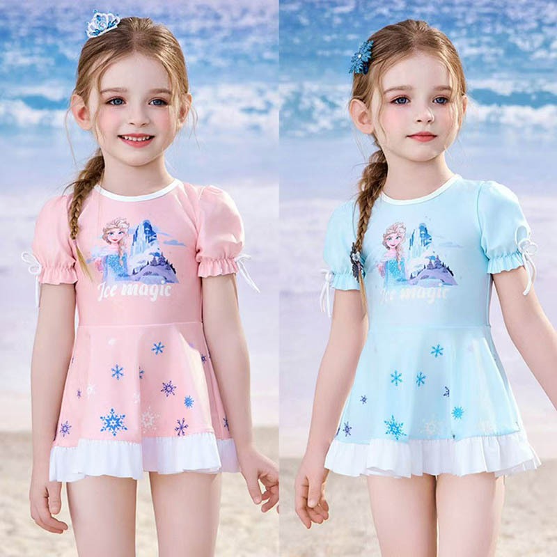 Disney Disney Children's Swimsuit Sunscreen Girls One-Piece Cute ...