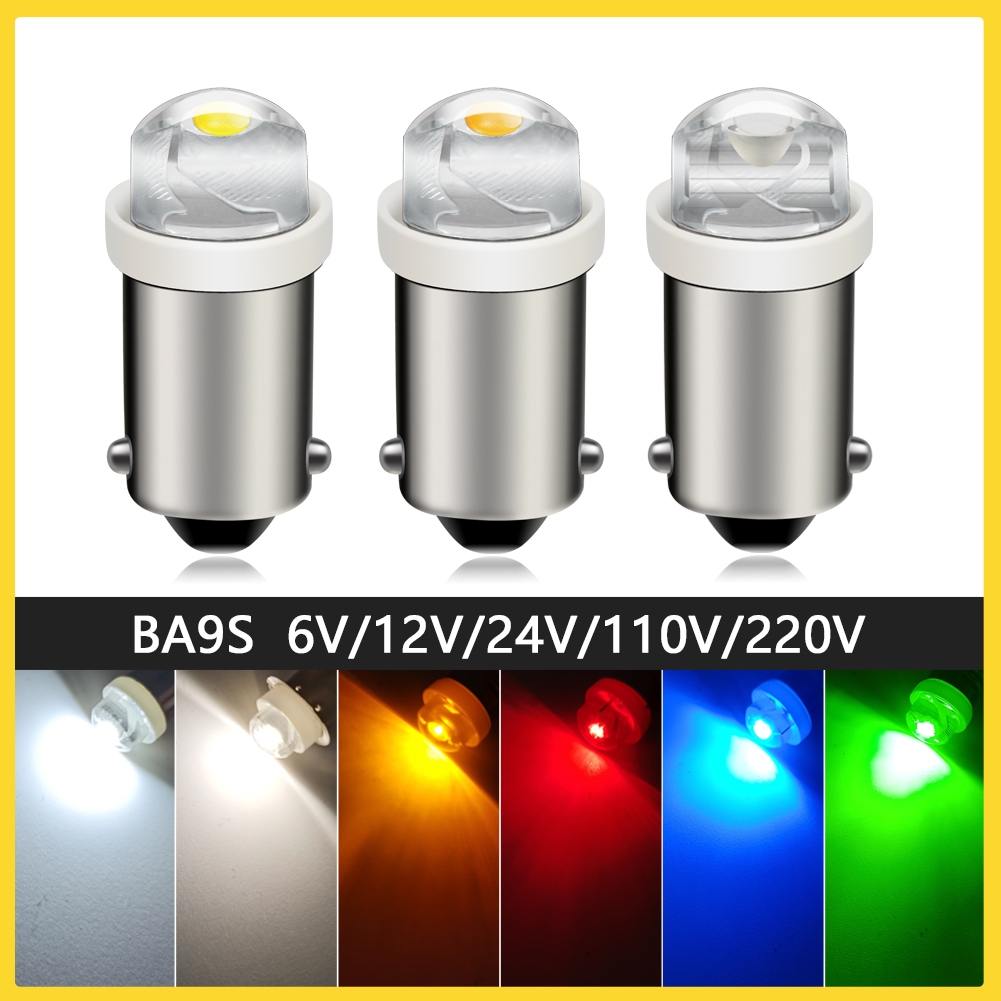 Ruiandsion BA9S LED Bulb Chandelier Light 6-12V 24V 110V 220V Garden ...