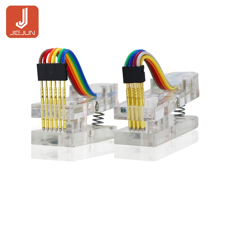 1.27/2.0/2.54mm Single row pitch test clip program Burn clip PCB burn ...