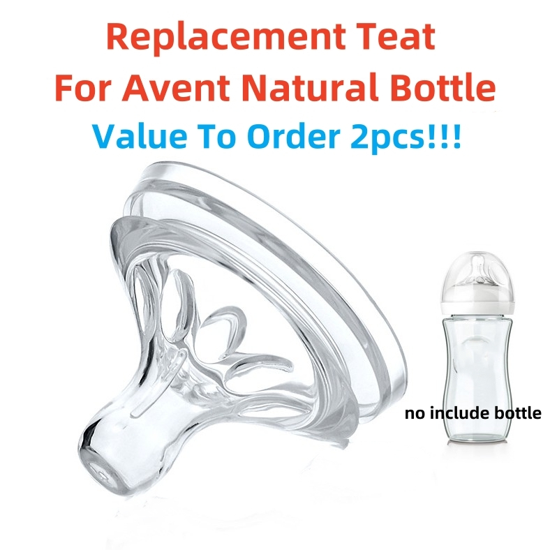 Silicone Natural replacement teat feeding accessories for Avent baby ...