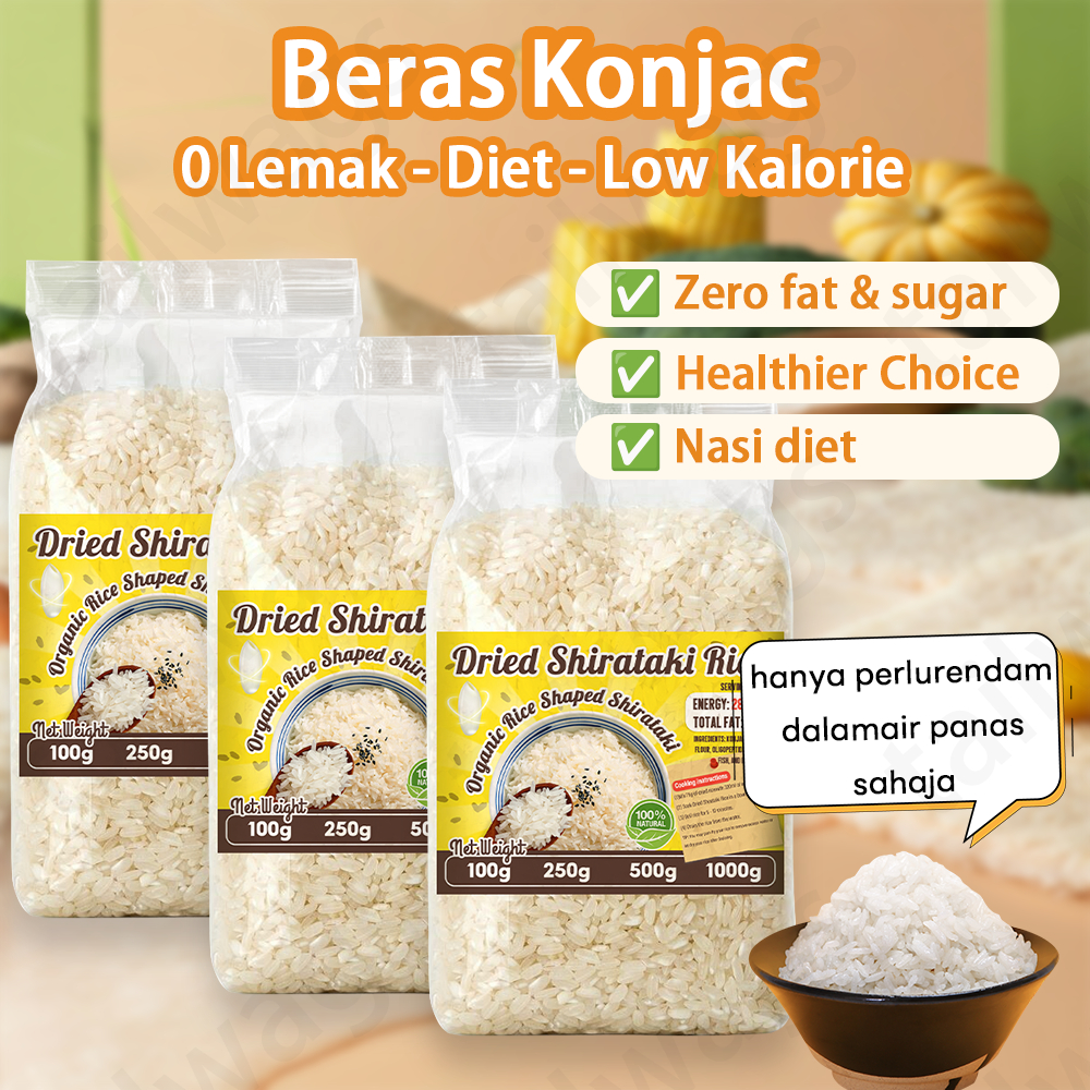 🍚Konjac Dry Rice Konjac Instant Dried Rice Instant Dry Konjac Rice ...