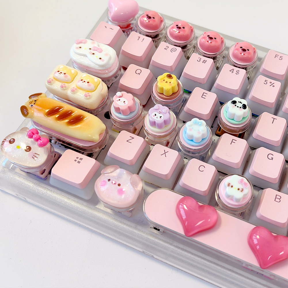 Manicure Keycap Long Nail Play Game Mechanical Keyboard Dedicated ...