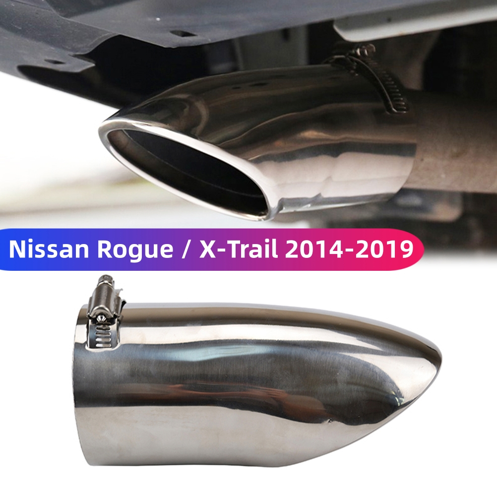 Stainless Steel Car Exhaust Tail Muffler Tip Exhaust Pipe Cover Throat ...