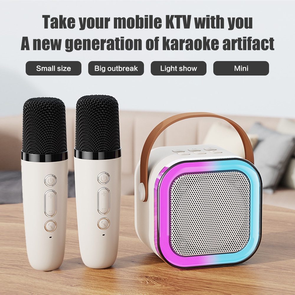 K12 Wireless Karaoke Speaker Wireless Portable Mini Speaker Speaker ...