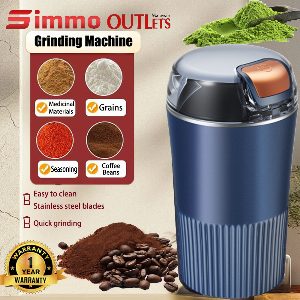 Simmo Electric Grinder Large Capacity Coffee Bean Grinder Stainless ...
