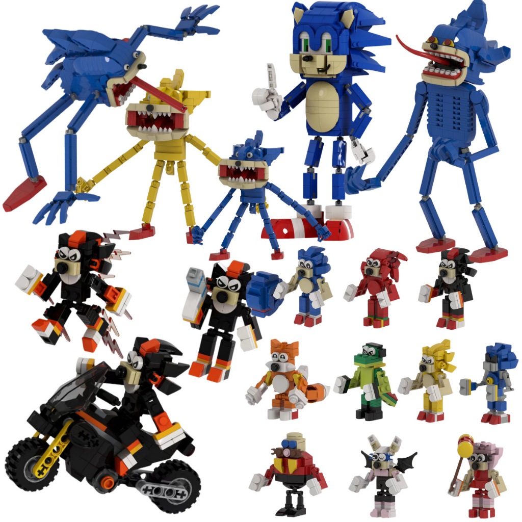 New Product Hedgehog Sonic/Sonic Boy Series Building Block Toy Game ...
