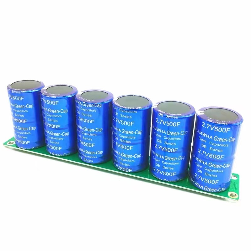 Farad Capacitor 2.7V 500F 6 Pcs/1 Set Super Capacitance With Protection Board! | Shopee Malaysia