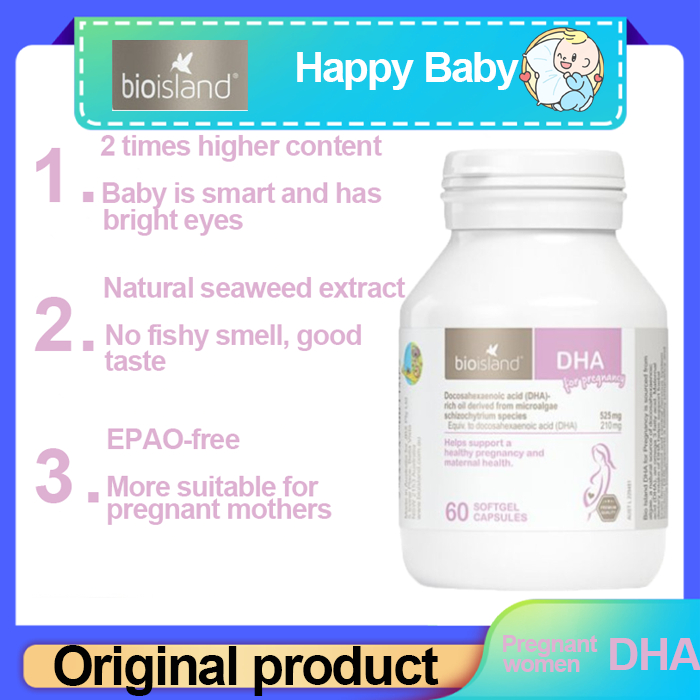 Bio-Island DHA For Pregnancy (60 Softgel Capsules) | Shopee Malaysia