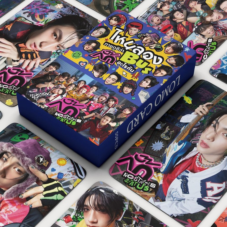 55 BUS Photocards No-Status Status Cards GELBOYS Photocards AA HEART ...