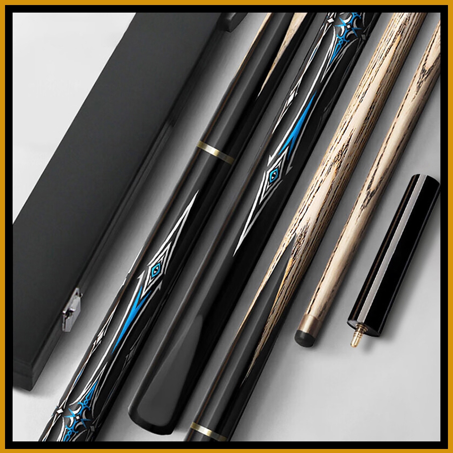 Snooker 3/4 Split 10mm Tip Billiard Cue Stick 2025 New Original Brand ...