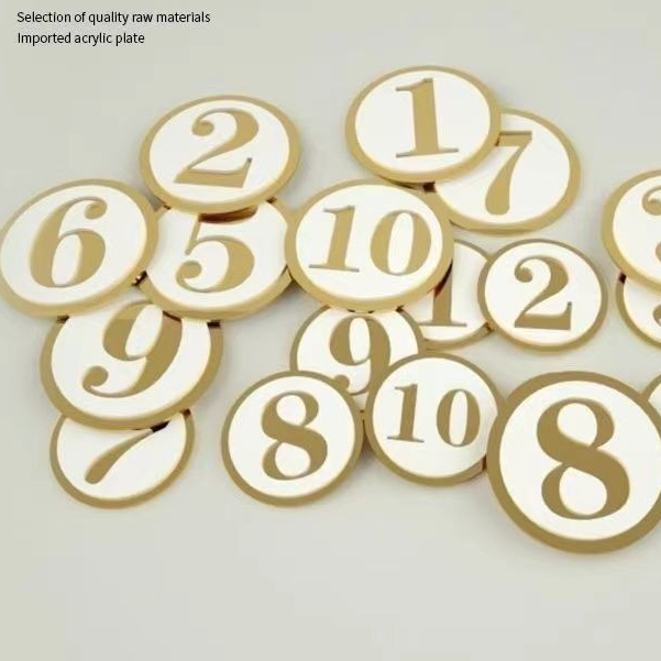 8cm Sticker Numbers And Letters 7 Letters & Numbers Sticker Plate ...