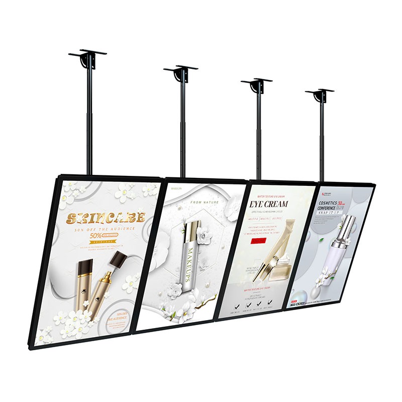 screen advertising poster led light box hanging light box big menu ...