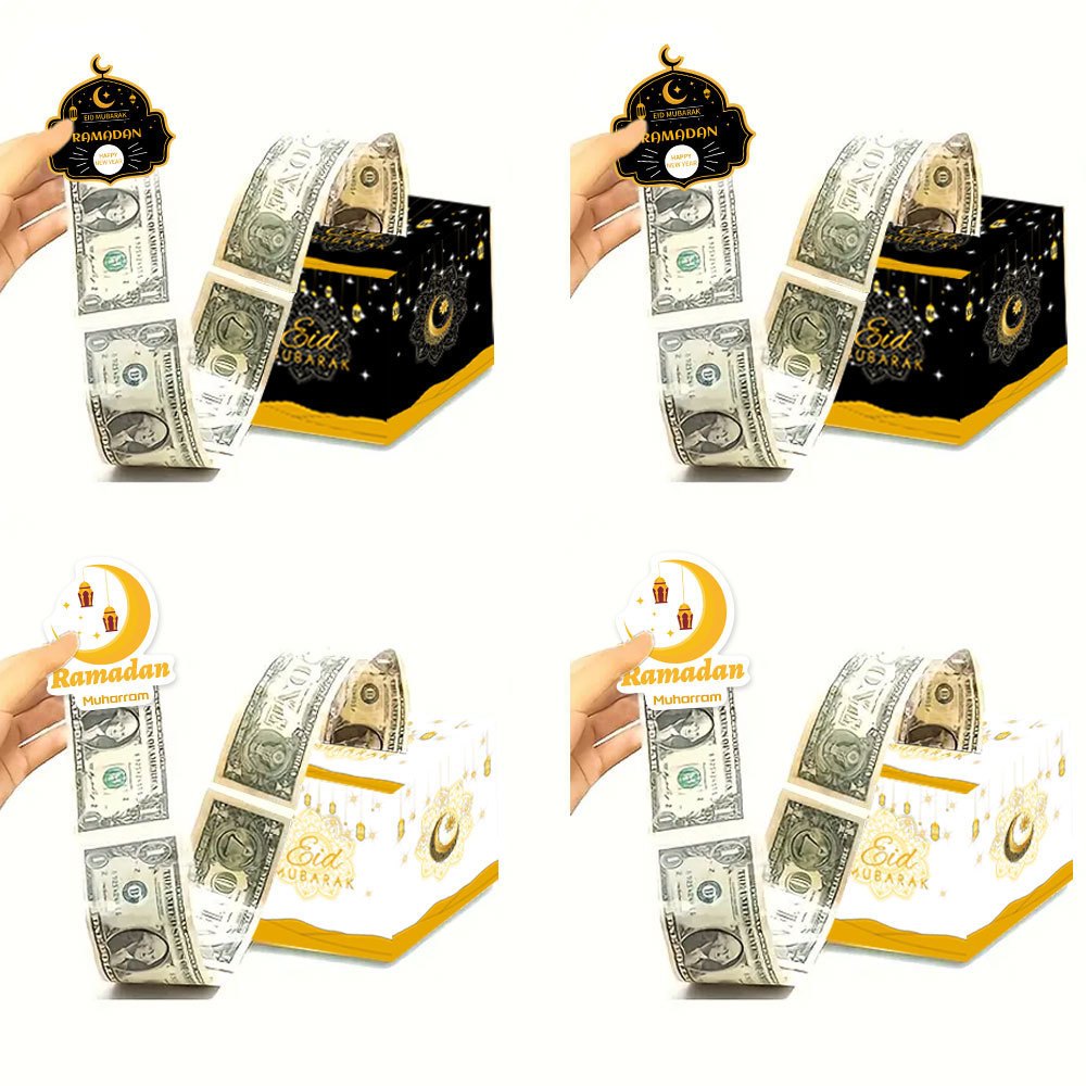 RAMADAN Packets Creative Hari Raya 3D Angpao 2025 Eid Mubarak Surprise ...