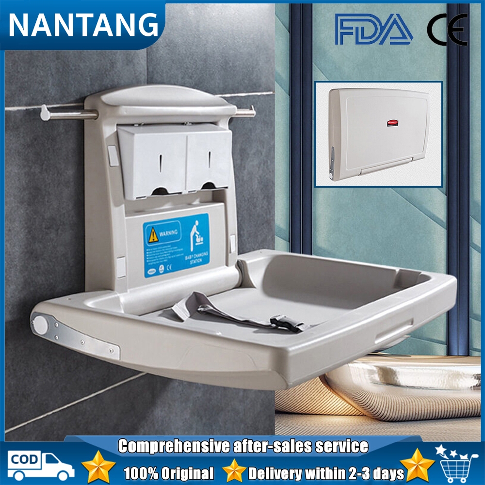Baby Nursing Table Foldable Nursing Table Multifunctional Wall-mounted ...