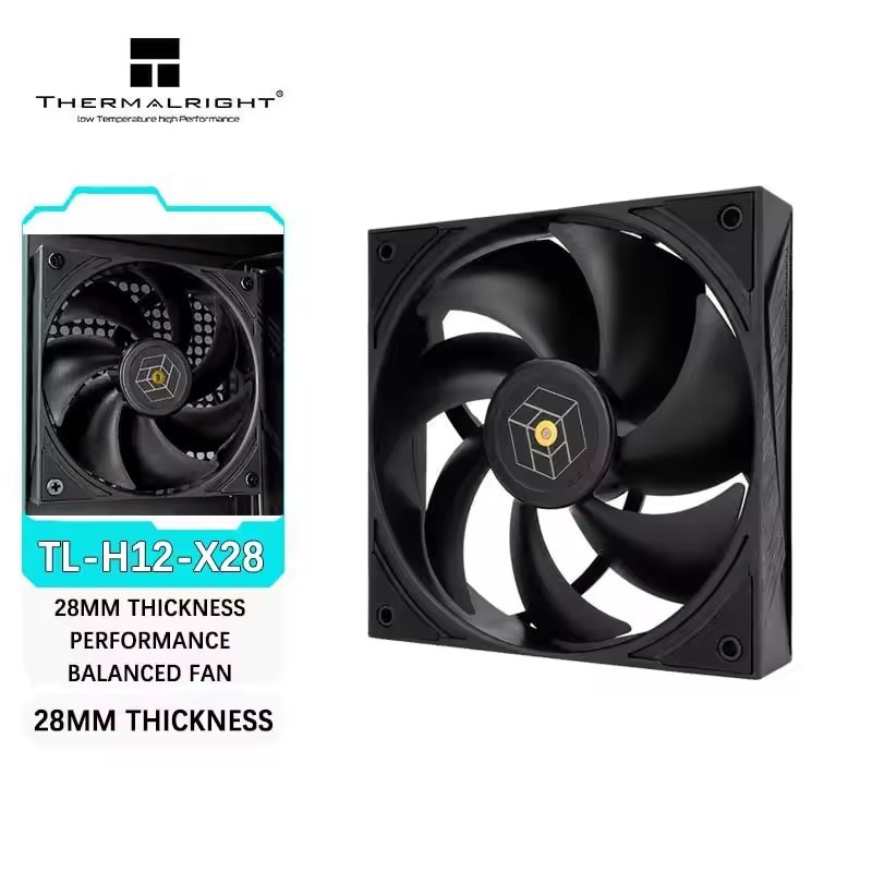 Thermalright TL-H12-X28 28mm thickness performance balanced fan three ...