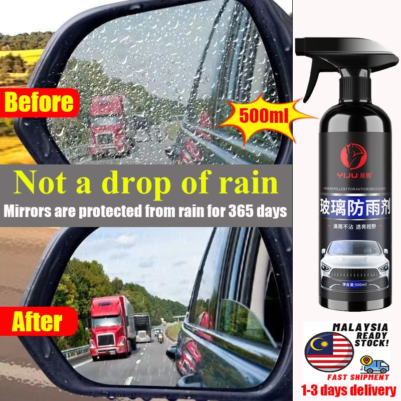 10 years of non-stick rain watermark remover car glass Spray 500ml car ...