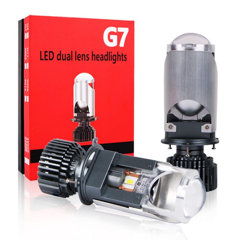 G7 Car Headlight H4LED Dual-Light Lens Upgraded Version Super Bright ...