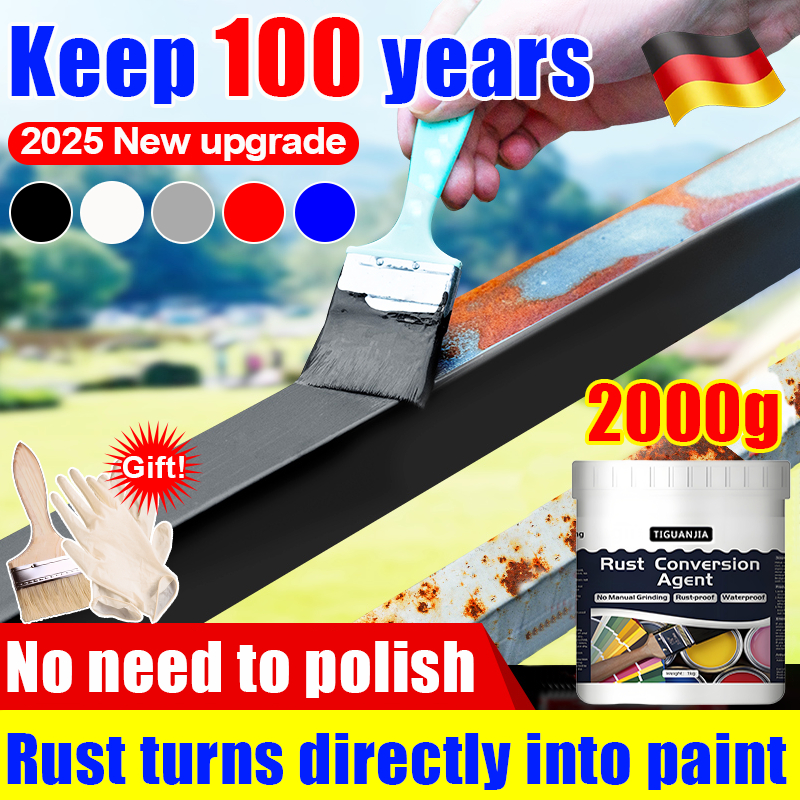 【Lasts 50 years】anti rust paint for metal metal paint for metal black ...