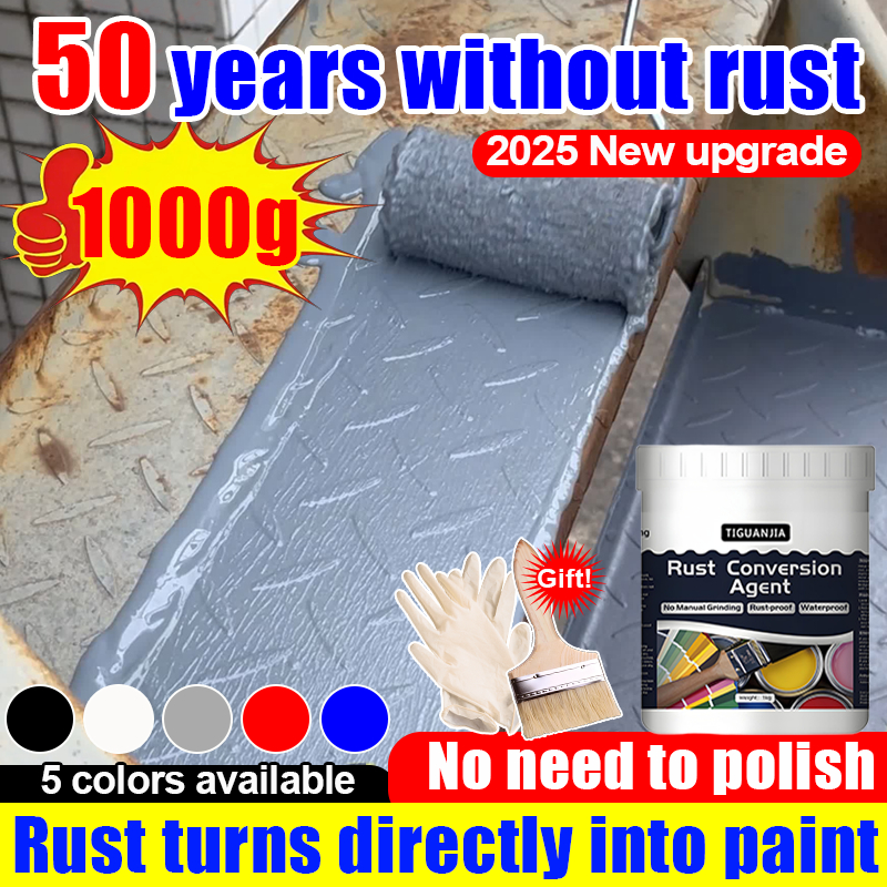 【Lasts 50 years】anti rust paint for metal metal paint for metal black ...