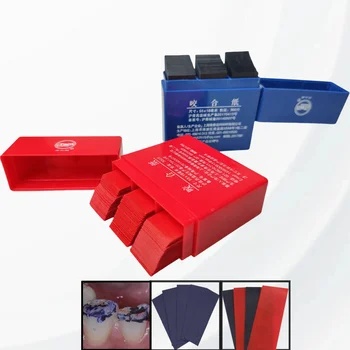 300 Sheet/box Dental Articulating Paper Occlusal Paper Teeth Whitening ...