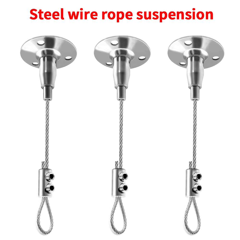 Wire Rope Fixture Ceiling Hanging Advertising Board Lighting Hanging ...