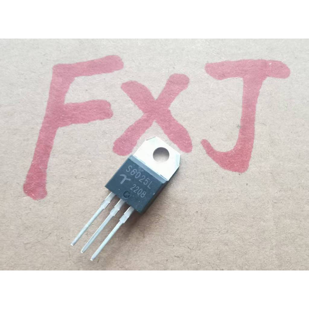 ((10 Pcs) S6025L One-Way Controllable Silicon S6025 25A 600V Brand New ...