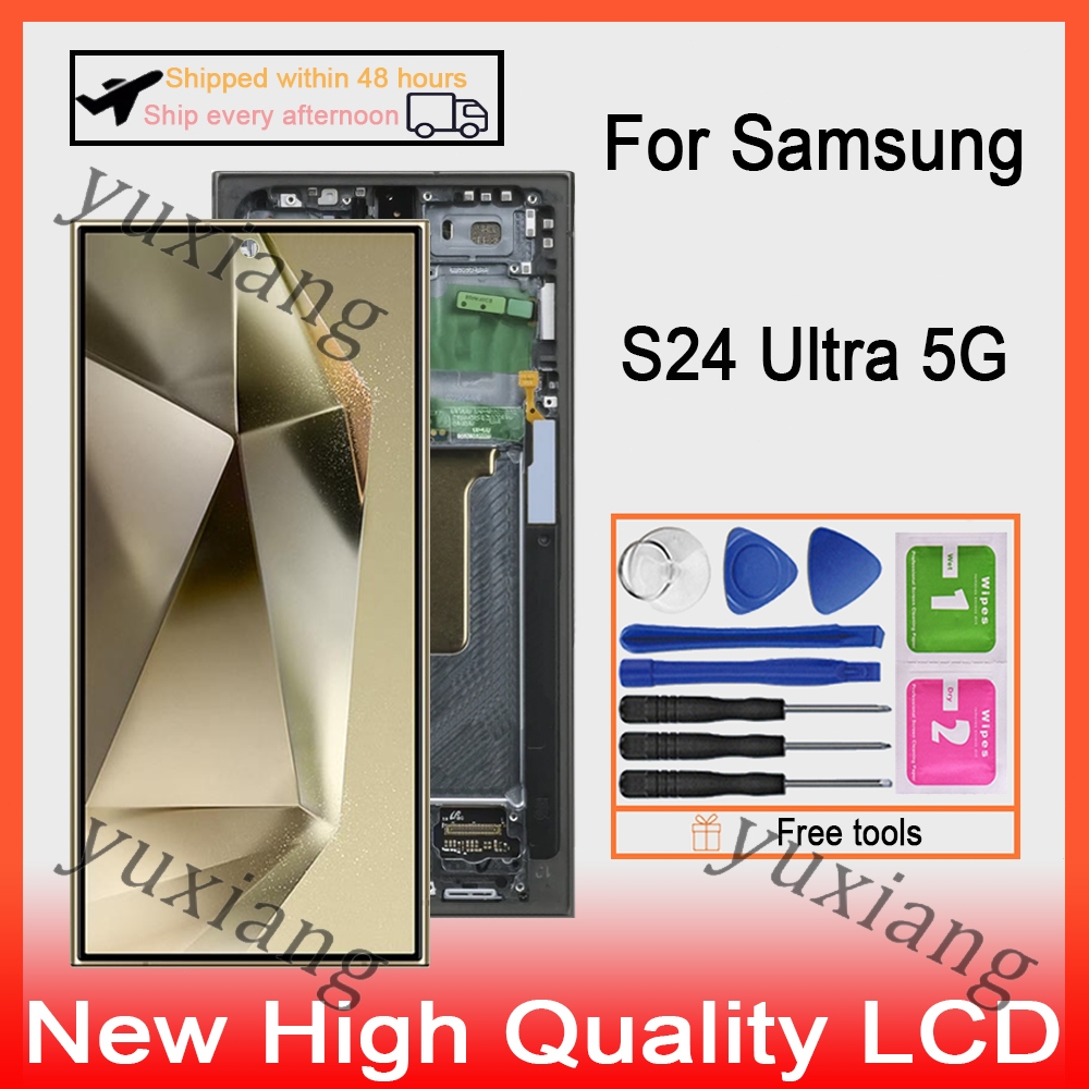 Original AMOLED OLED Samsung Galaxy S24 Ultra 5G LCD Display Touch ...