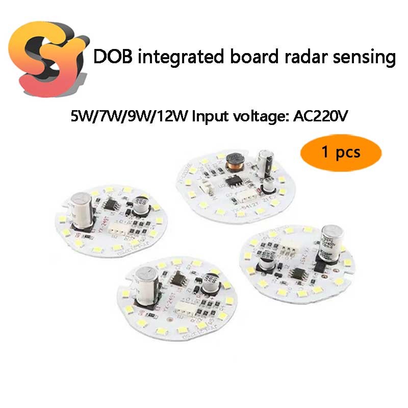 [Ready Stock Supply] 1pcs 5/7/9/12W Radar DOB Integrated Board Radar ...