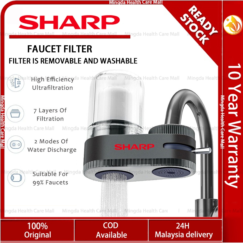 [Malaysia stock] SHARP tap water purifier kitchen faucet faucet filter ...