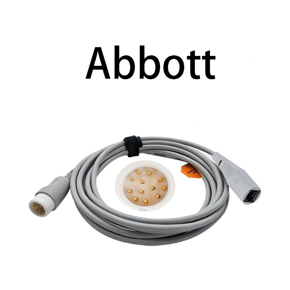 Invasive Blood Pressure Cable IBP Transducer Adapter Cable for Comen 12 ...