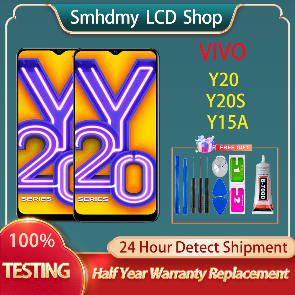Original Display VIVO Y20 Y20S Y15A Y15S Y12A Y12S Y20i LCD Touch Screen Replacement | Shopee ...