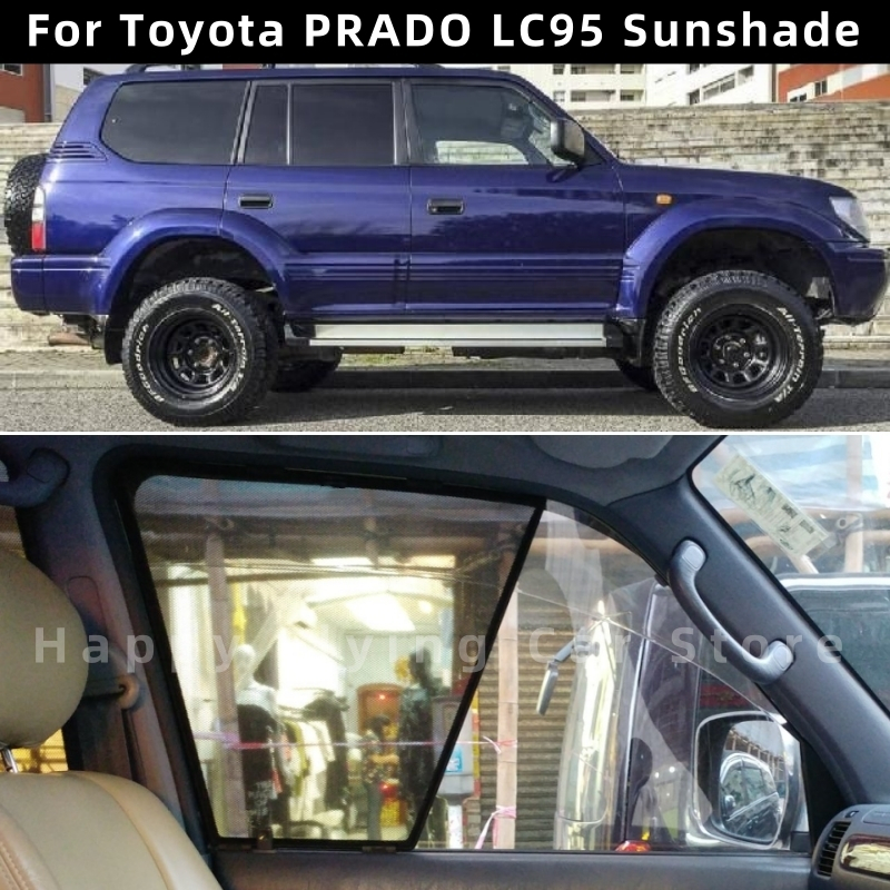 Suitable for TOYOTA PRADO LC95 special car window sunshade,front and ...
